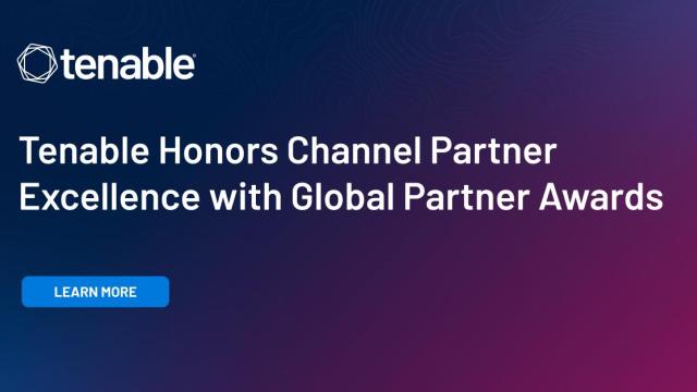 Tenable Honors Channel Partner Excellence with Global Partner Awards - Press Release | Tenable®